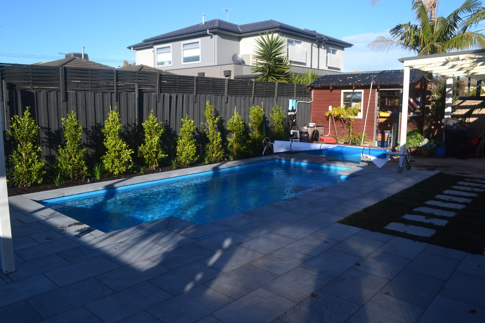 Sunset on Bluestone Pool - Vietnam Bluestone