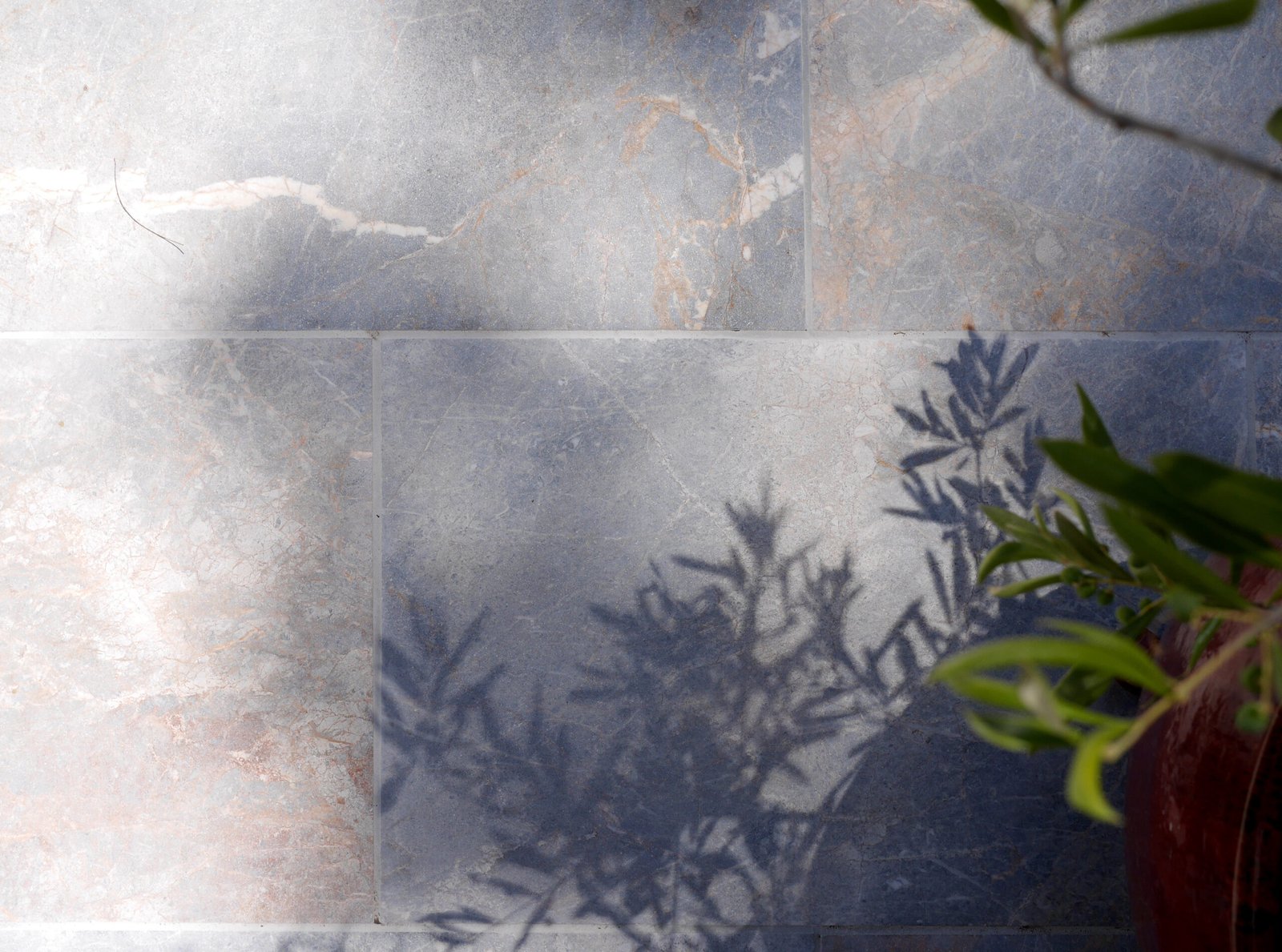 Nature embellishment with Silver Ash - Vietnam Marble